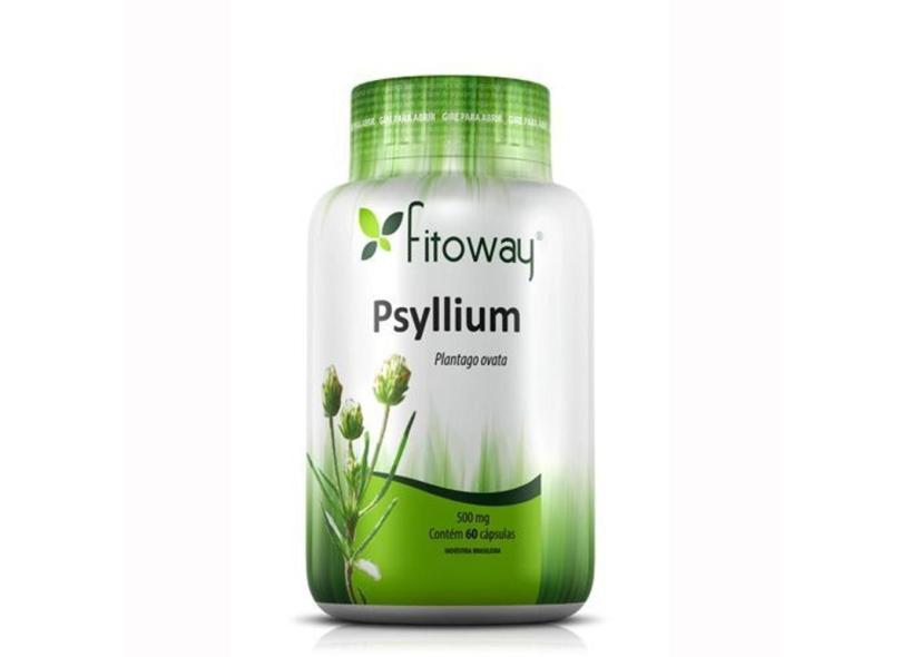 Psyllium 500mg Fitoway com 60 Cápsulas em Promoção é no Buscapé