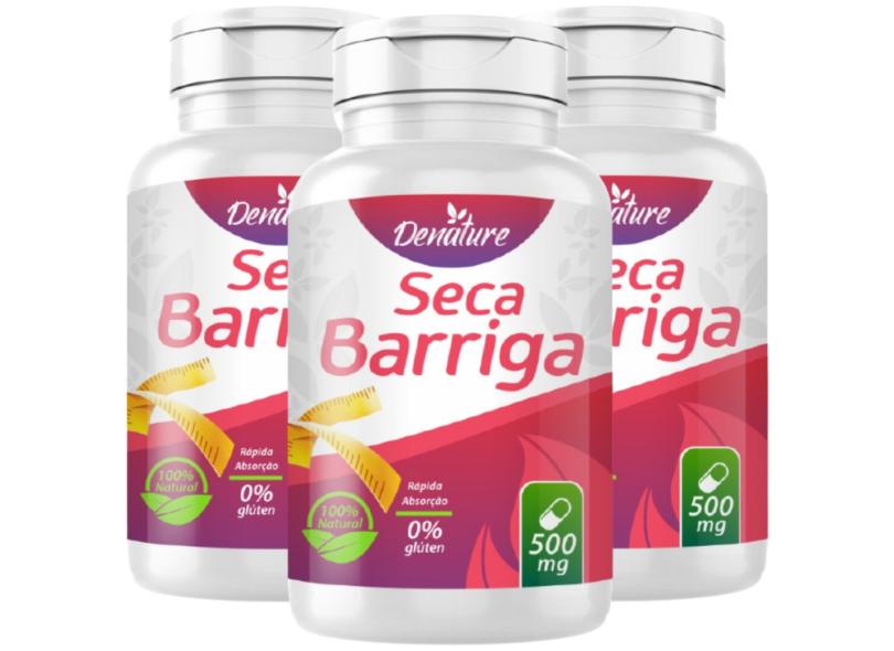 Elimina Gordura Max Seca Barriga 500mg com 100 Cápsulas com o Melhor ...