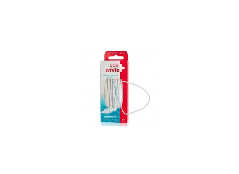 Fio Dental Suiço Edel-White Supersoft Floss c/50 Unidades com o Melhor ...