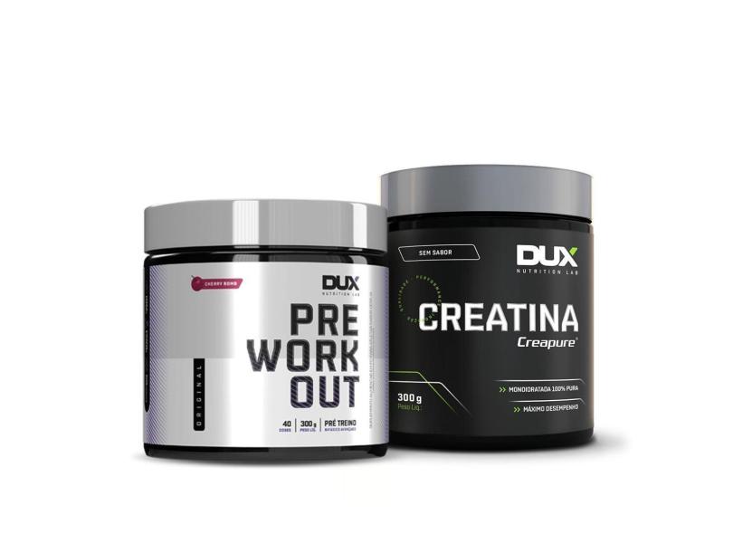 Pre Workout Original + Creatina Creapure 300g Dux Nutrition-Unissex em ...