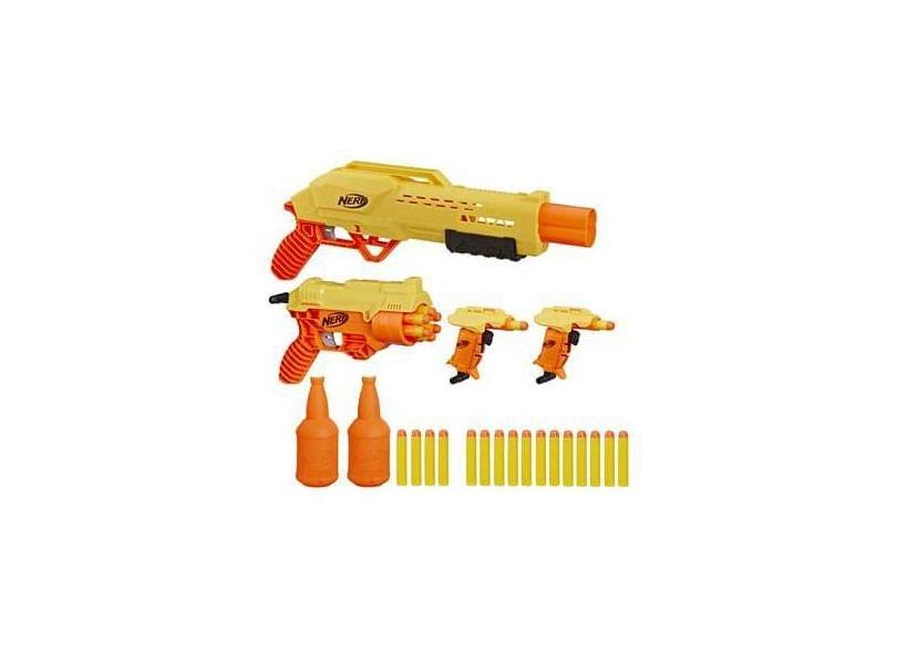 Nerf - Lançador Alpha Strike Kit Missão Secreta E8342 - Hasbro com o ... Nerf - Lançador Alpha Strike Kit Missão Secreta E8342 - Hasbro com o ...