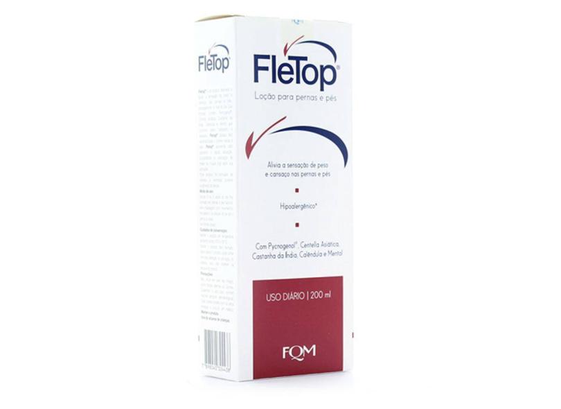 Fletop Loção Hidratante Para Pernas E Pés 200ml com o Melhor Preço é no ...