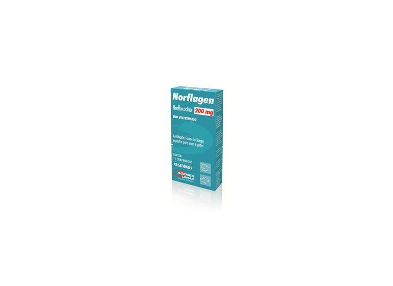 Norflagen 200mg (Norfloxacina) - Antibiótico de largo espectro para ...