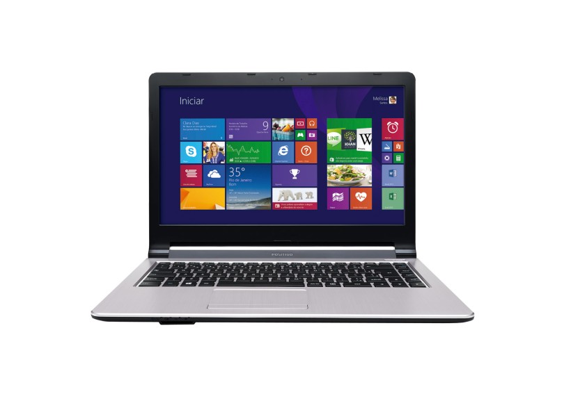 Notebook Positivo Premium Intel Celeron Processor N2920 4GB de RAM HD 500 GB LED 14" Radeon HD ...