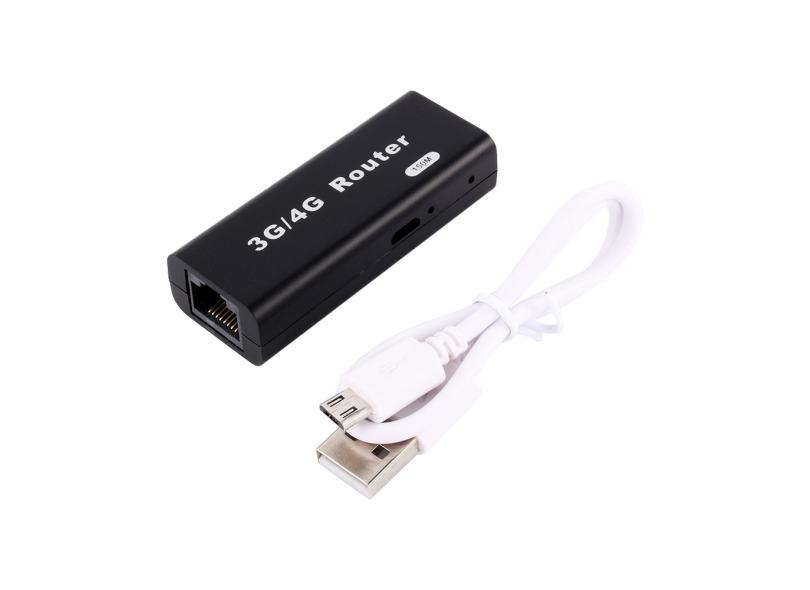Mini 3G / 4G WiFi wlan Hotspot ap Cliente 150 Mbps RJ45 USB wps ...