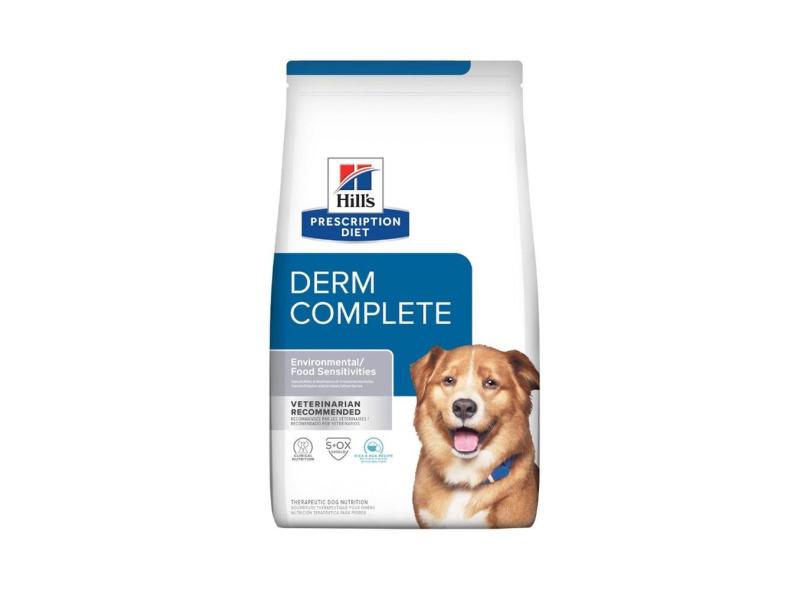Ração Hills Derm Complete 2,94kg - Coceira em Cães com o Melhor Preço é ...