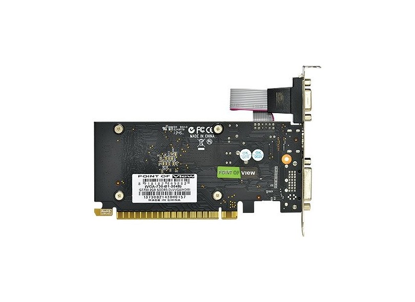 Placa de Video NVIDIA GeForce GT 730 2 GB DDR3 64 Bits Point Of View ...