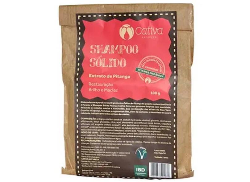 Shampoo Sólido Natural - Pitanga - Cativa Natureza com o Melhor Preço é ...