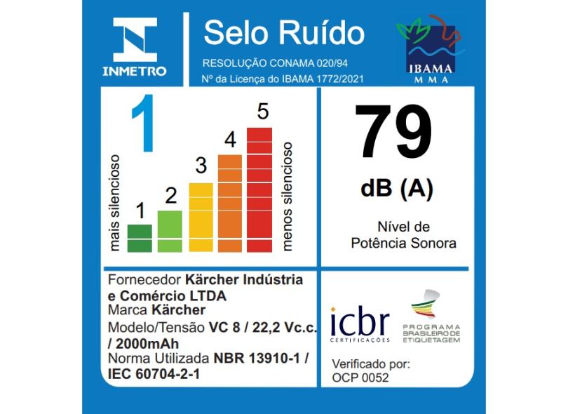 Aspirador de Pó Vertical Karcher VC8 com o Melhor Preço é no Zoom