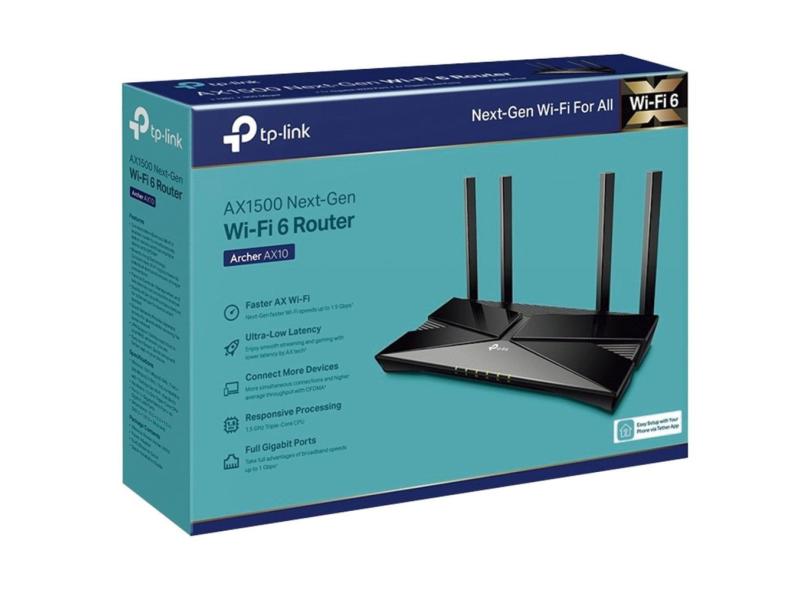 Roteador AX1500 wi-fi 6 archer AX10 com o Melhor Preço é no Zoom