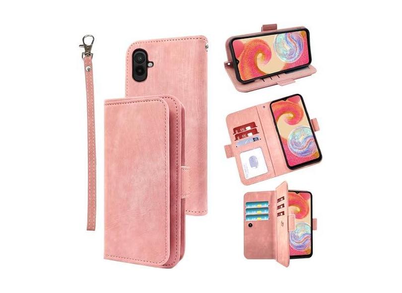 Furiet Capa carteira para Samsung Galaxy A04e com alça de pulso, bolsa ...