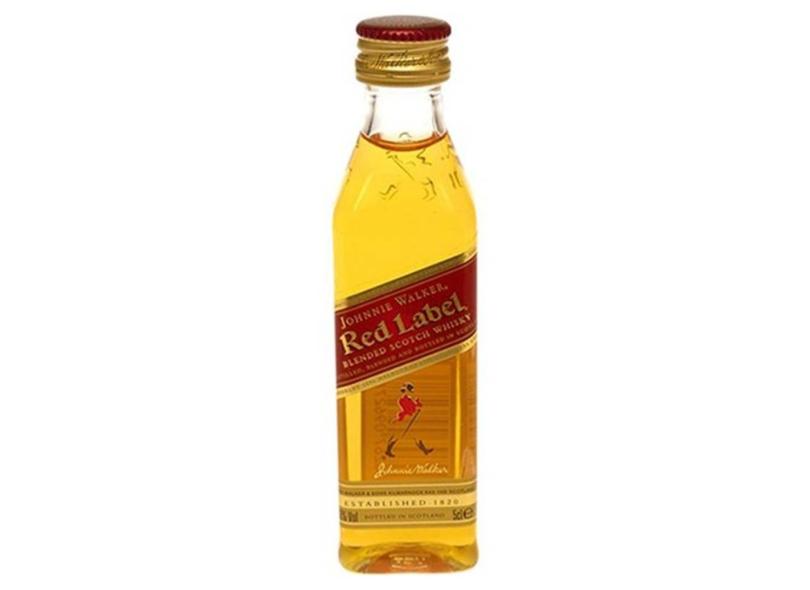 Miniatura Mini Whisky - Red Label 12 Unidades com o Melhor Preço é no Zoom
