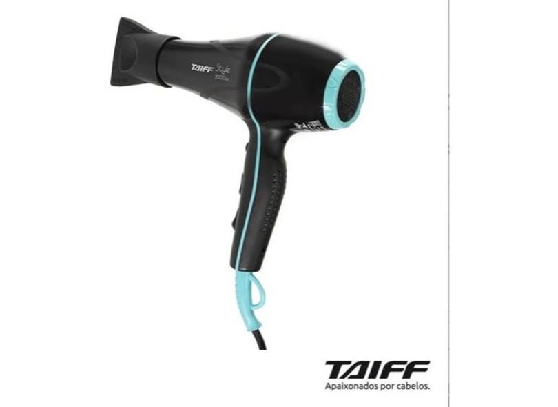 Secador Taiff Style Profissional 2000w 3 Níveis Temperatura com o ...
