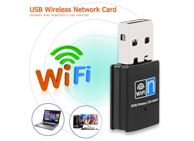 Usb wifi adaptador 300mbps 2.4ghz usb 2.0 wifi dongle 802.11 n/g/b ...