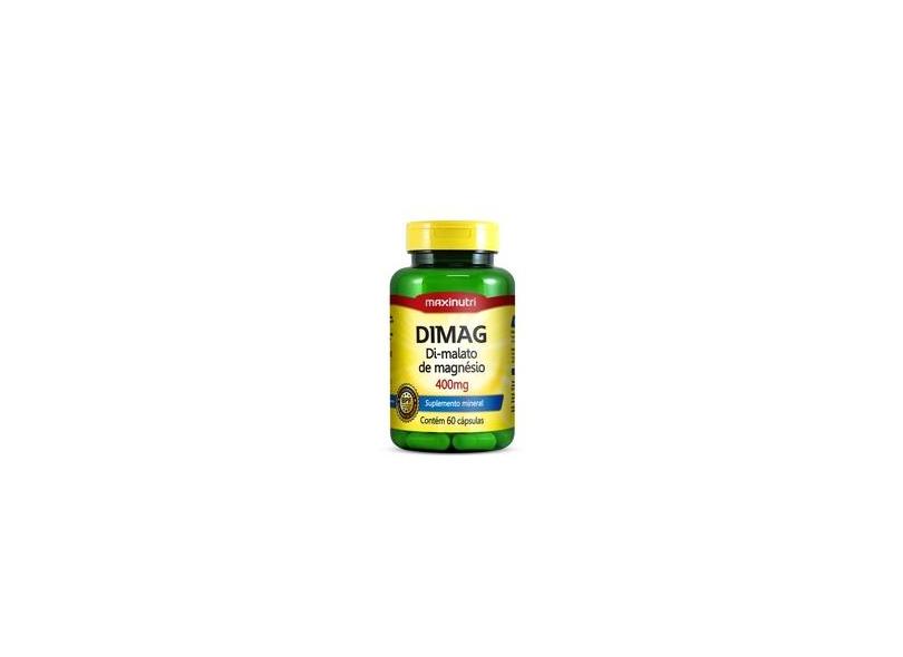 DIMAG Di-malato de Magnésio 400mg 60 Cápsulas - MaxiNutri com o Melhor ...