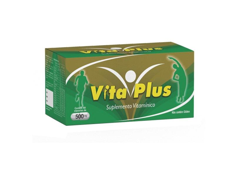 Suplemento Vitamínico Vita Plus 500mg c/ 60 Cápsulas Medinal em ...