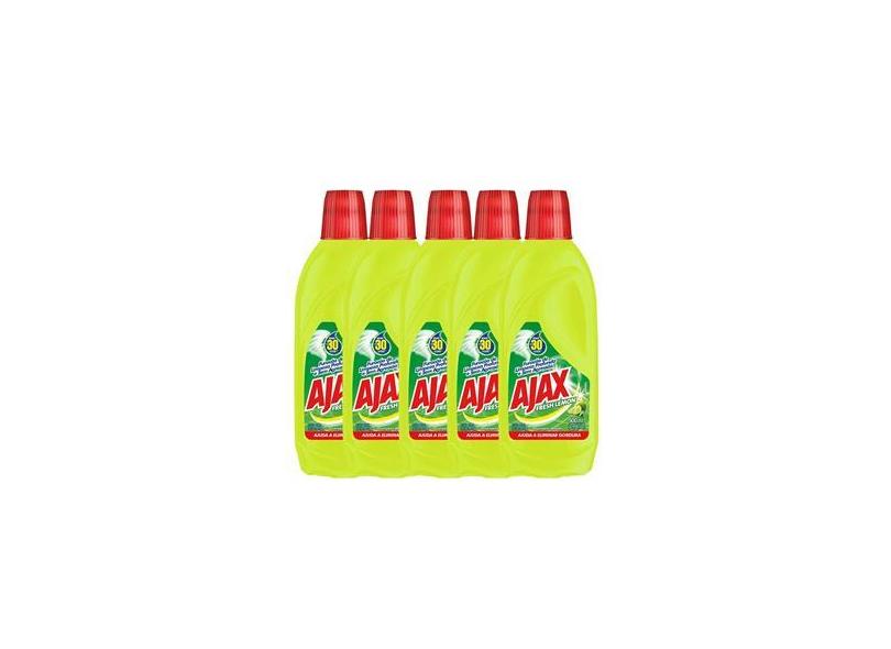 Kit com 5 Limpador Diluível Ajax Fresh Lemon com o Melhor Preço é no Zoom
