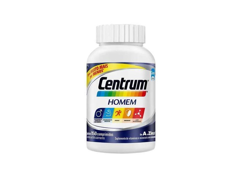 Centrum Homem C/ 150 Comprimidos com o Melhor Preço é no Zoom
