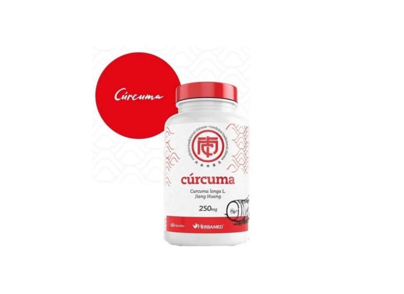 Curcuma Longa 250mg Original Herbamed Kit 600 Caps Atacado com o Melhor ...