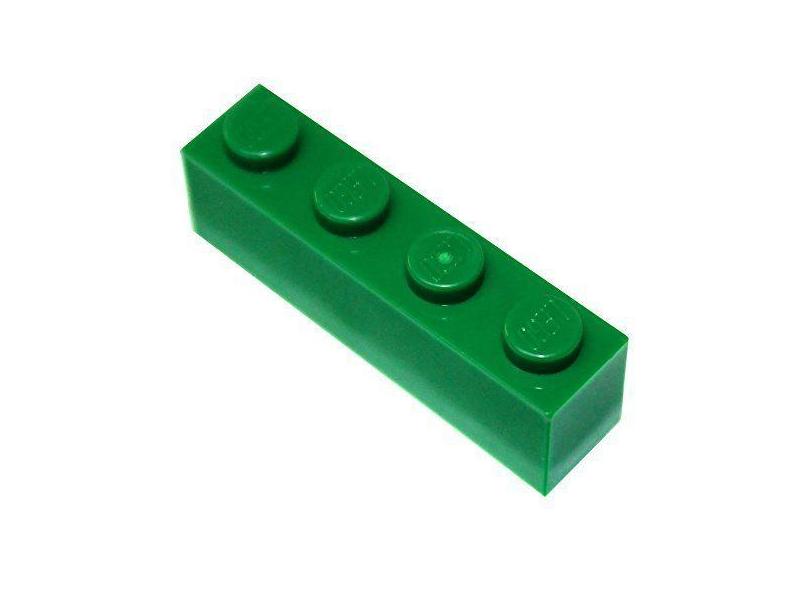 Blocos Lego: Tijolo Verde 1X4 X100 em Promoção é no Buscapé
