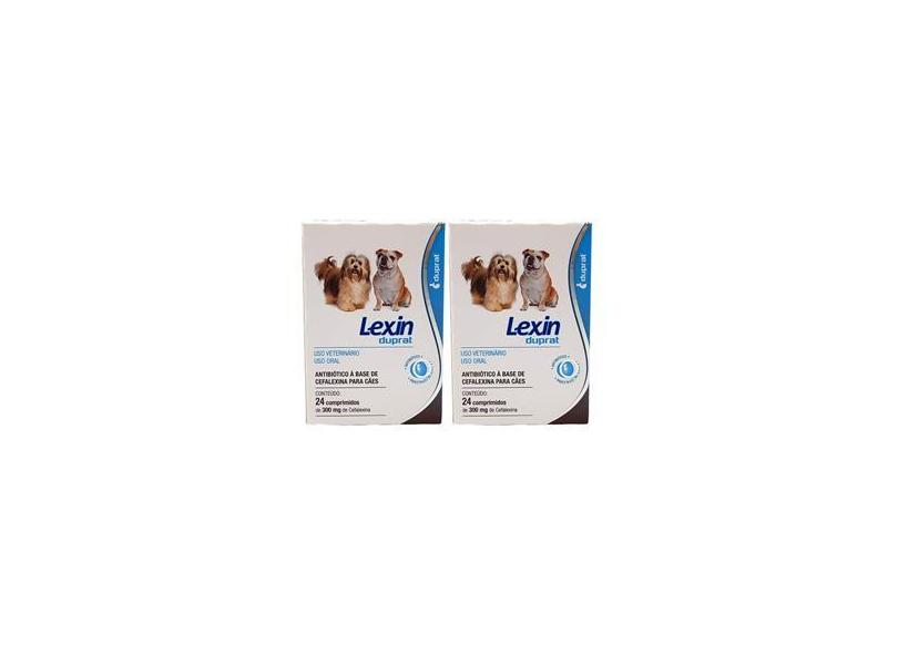 Lexin 300mg 24 Comprimidos Duprat Kit 2cx com o Melhor Preço é no Zoom