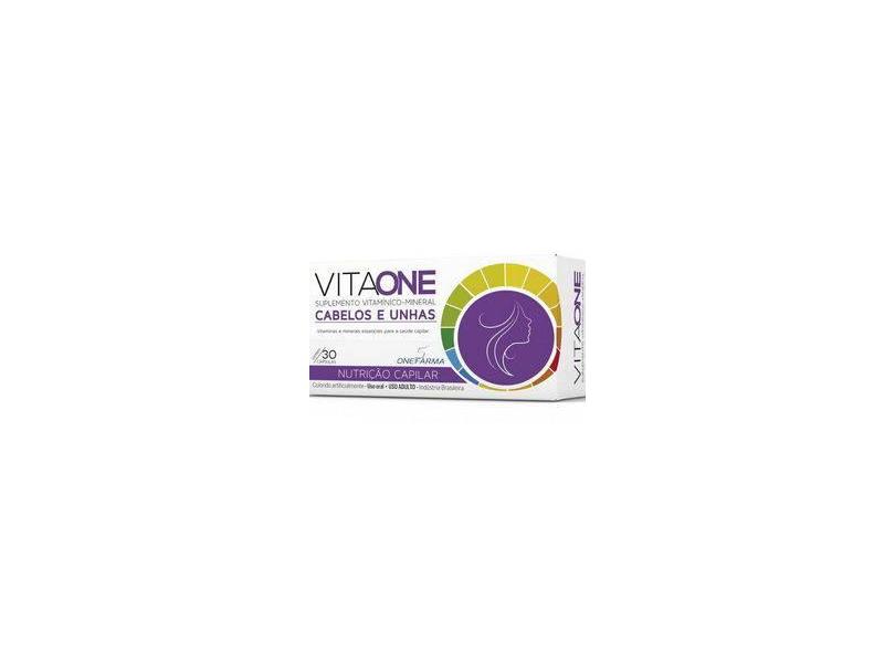 Vitaone Suplemento Vitamínico Cabelos E Unhas Com 30 Capsulas - Cimed ...