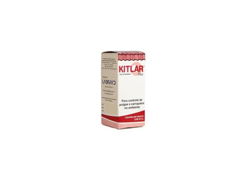 Inseticida Kitlar Plus p/ Controle de Pulgas e Carrapatos Labgard 30ml ...