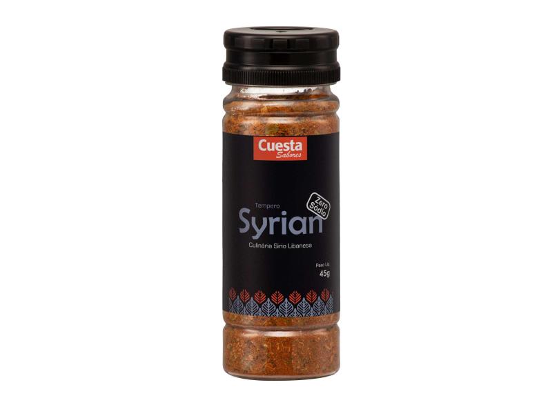 Tempero Syrian - Culinária Sírio Libanesa - Zero Sódio 45G com o Melhor ...