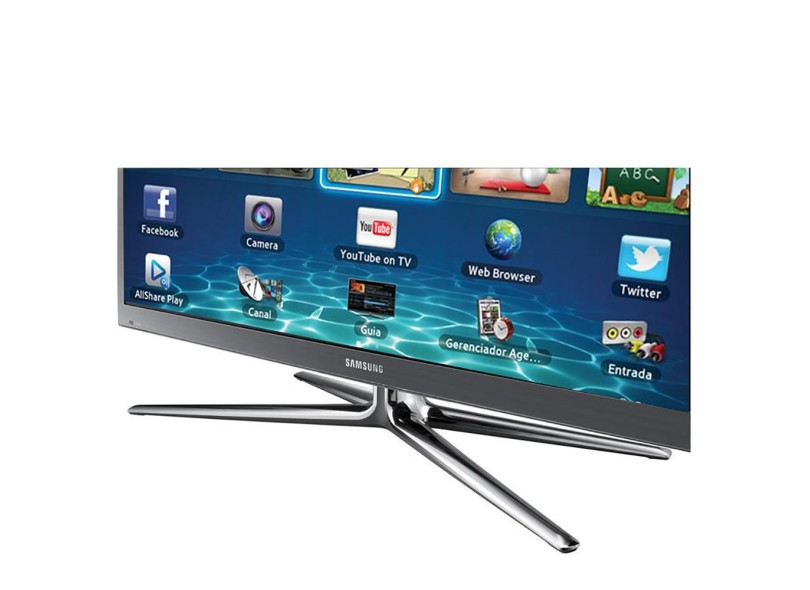 Smart TV TV Plasma 3D 64" Samsung Série 8 Full HD PL64E8000 3 HDMI com ...
