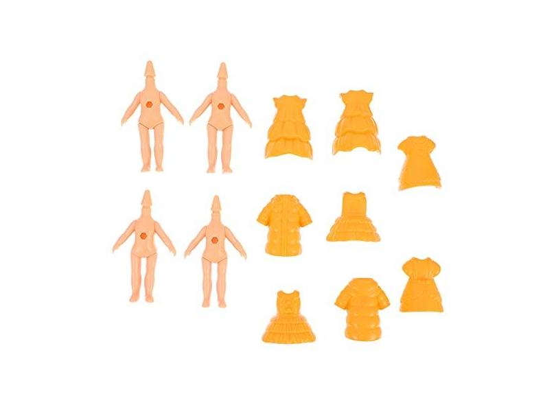 EXCEART 12Pcs Boneca Corpo DIY Boneca de Brinquedo Figura Feminina Com ...