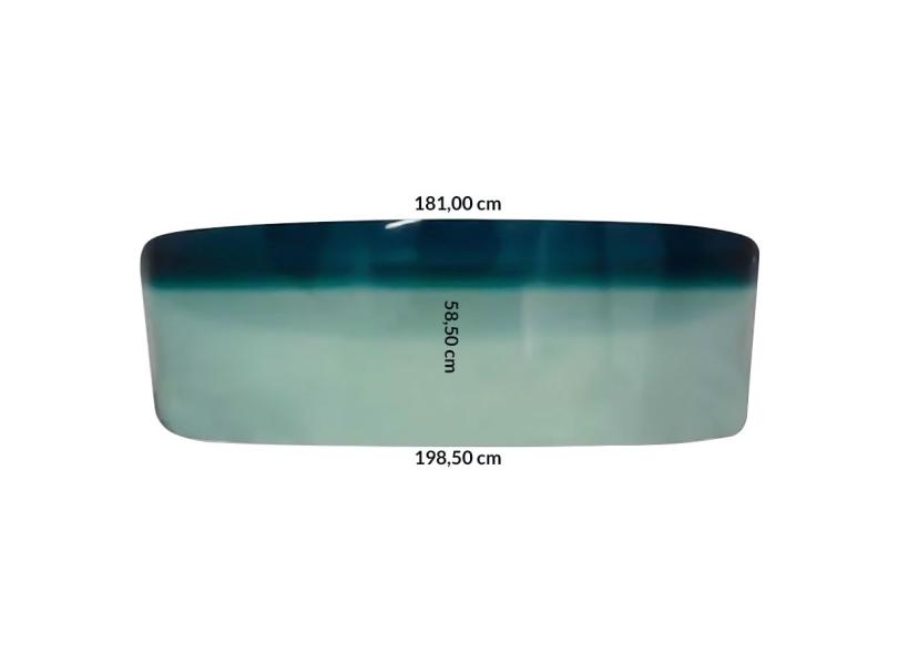 Vidro Parabrisa Mercedes-Benz 1313 70/87 Cabine Alta - 1113 / 1318 ...