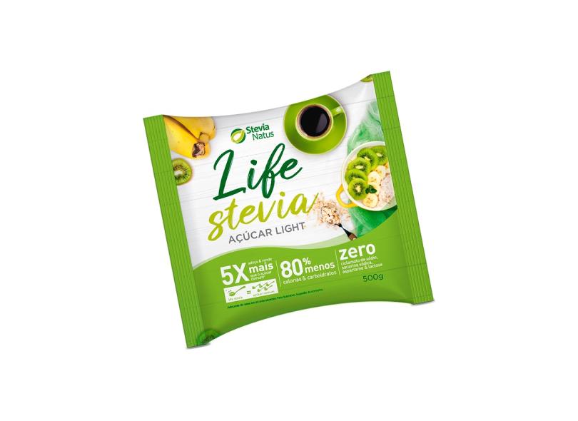 10 açucar light stevia life 500G com o Melhor Preço é no Zoom