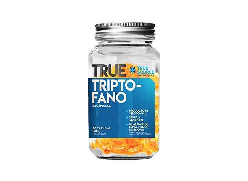 Triptofano True Source 60 Cápsulas 400mg com o Melhor Preço é no Zoom