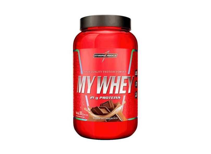 My Whey Protein Concentrada 900g Integralmedica, Baunilha com o Melhor ...