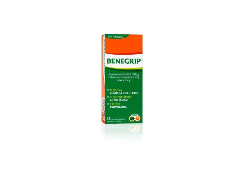 Benegrip Anti Gripal 12 Comprimidos com o Melhor Preço é no Zoom