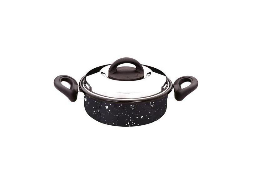 Panela Esmaltada 18 com Tampa Inox Zanella com o Melhor Preço é no Zoom