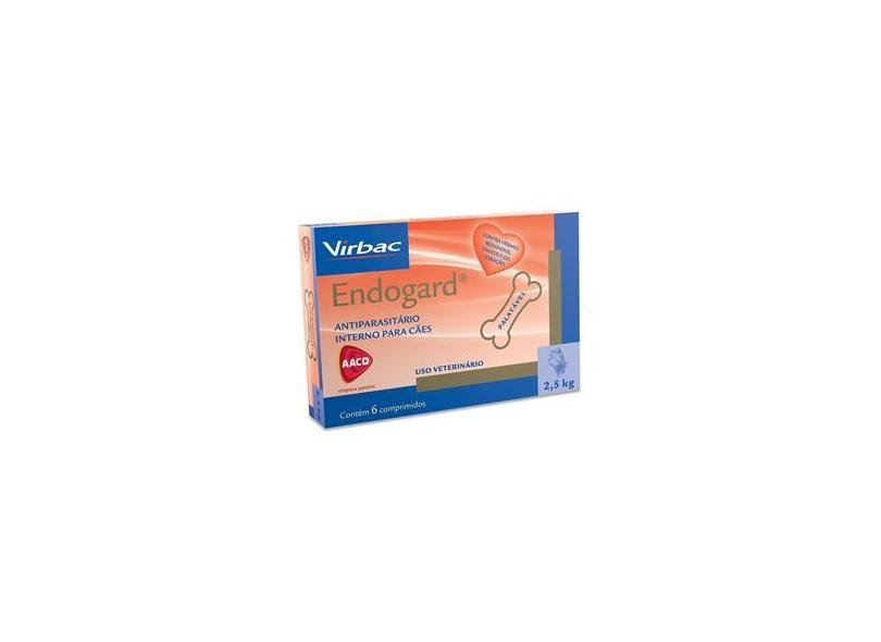 Endogard 2,5 Kg Com 6 Comprimidos com o Melhor Preço é no Zoom