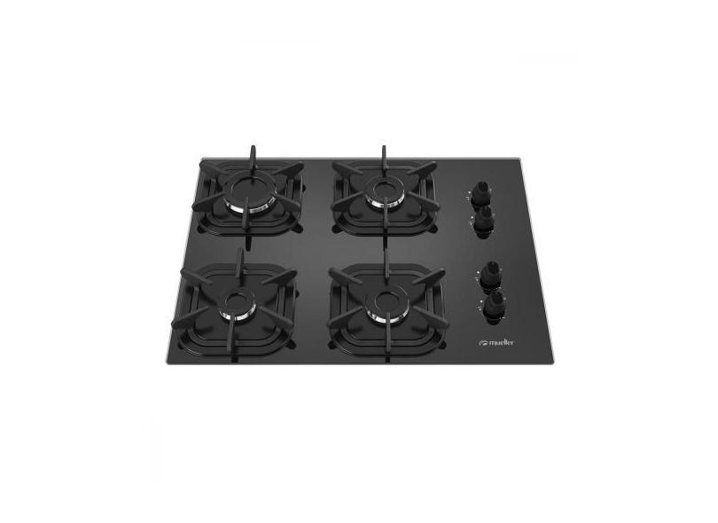 Fogão Cooktop 4 Bocas Mueller Super automático Preto Bivolt - MUELLER ...