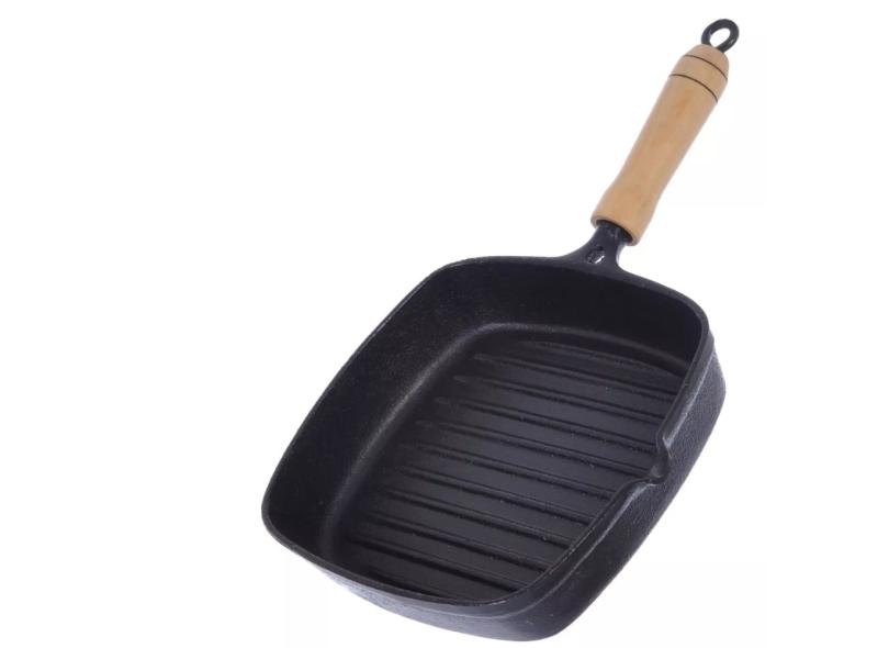 Frigideira Grelhada Chapa Cook Grill Ferro Fundido com o Melhor Preço é ...
