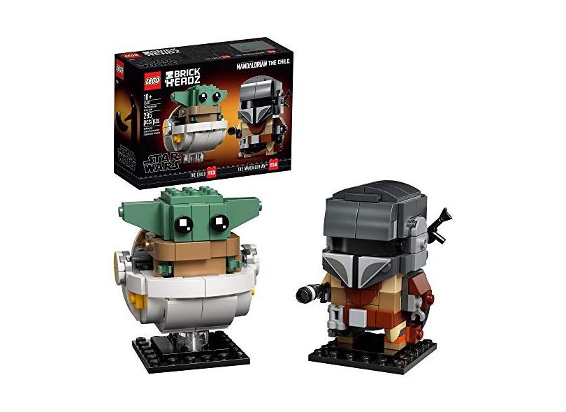 LEGO BrickHeadz Star Wars The Mandalorian & The Child 75317 Building ...