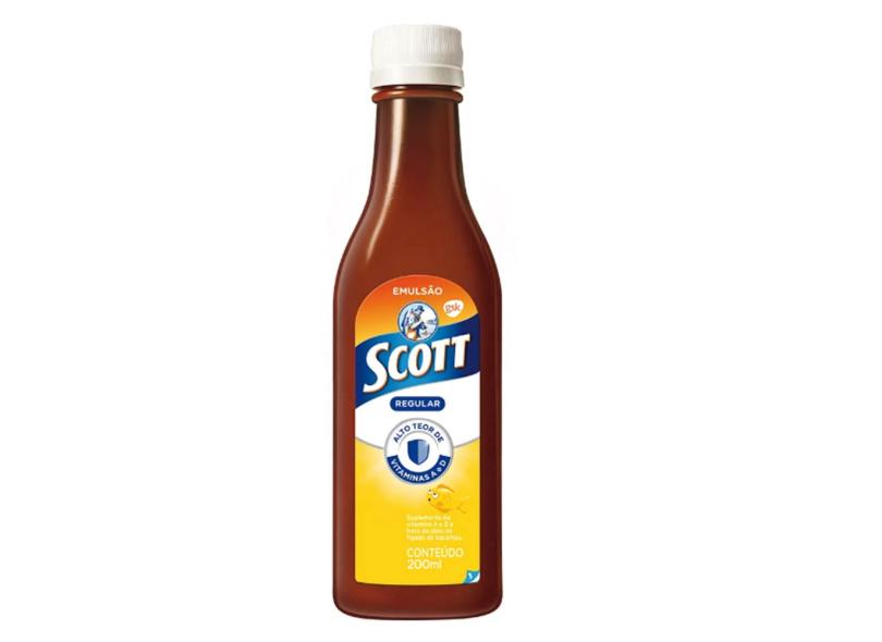 Emulsão scott oleo de figado de bacalhau 400ml com o Melhor Preço é no Zoom