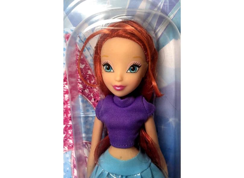 Boneca Colecionável Articulada Menina Ruiva Bloom - Winx Club - Escola ...