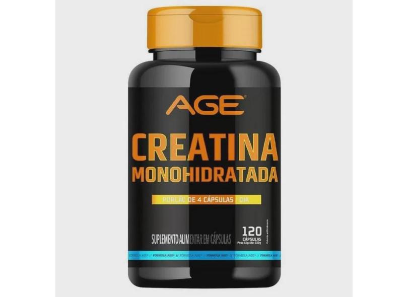 Creatina Age em Cápsula (120 Cápsulas) com o Melhor Preço é no Zoom