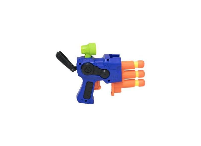Lançador de dardos 3 dardos Verde Ou Azul Estilo Nerf - Bbr Toys com o ...