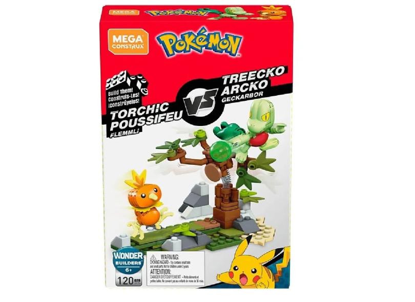 Pokémon Mega Construx Torchic Vs Treeko - Mattel com o Melhor Preço é ...