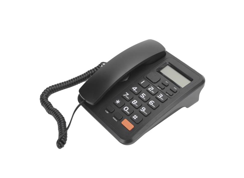 Telefone padrão com fio kx T2022CID , telefone comercial com fio de mesa com sistema duplo fsk ...