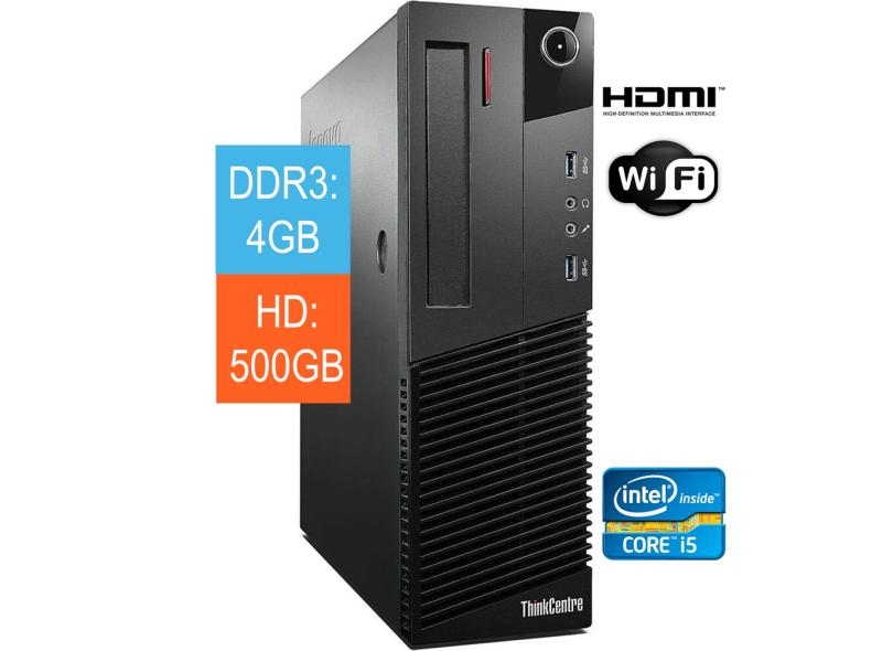 PC CPU Lenovo M92 Core i5 3450 4Gb 500gb Win10 - Hdmi Wifi em Promoção ...