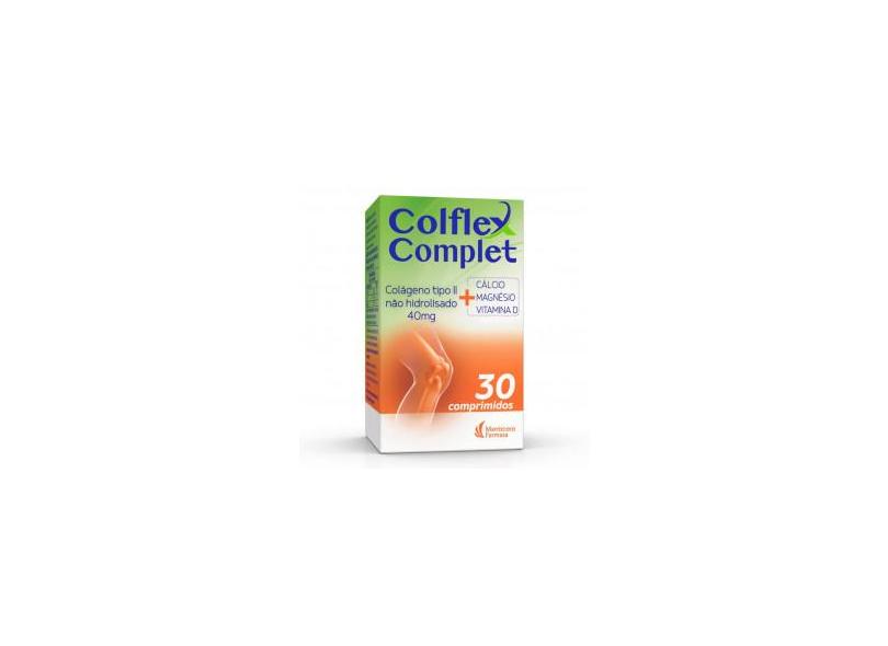 Colflex Complet Colágeno Tipo 2 40mg c/30 Comprimidos com o Melhor ...