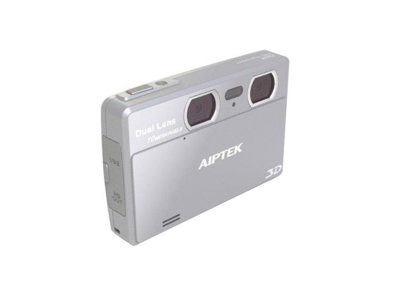 Câmera Digital Aiptek 12 MP Foto 3D 3D/2D iS2 com o Melhor Preço é no Zoom