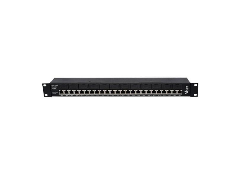 Patch Panel Poe 12 Portas Gigabit Ethernet com o Melhor Preço é no Zoom